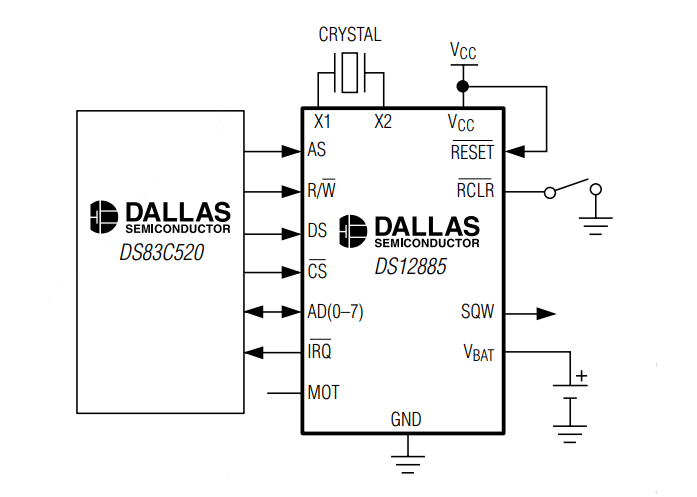 DS12C887+中文资料_最新报价_数据手册下载_ADI(亚德诺)/MAXIM(美信)-实时时钟(RTC)-立创商城